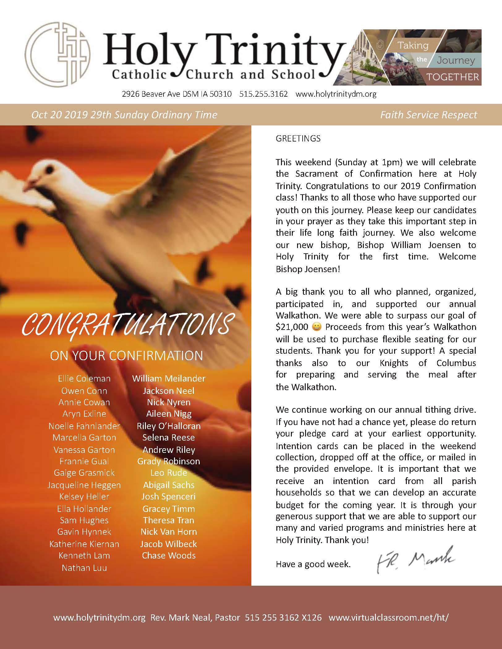 Bulletin - Holy Trinity Parish